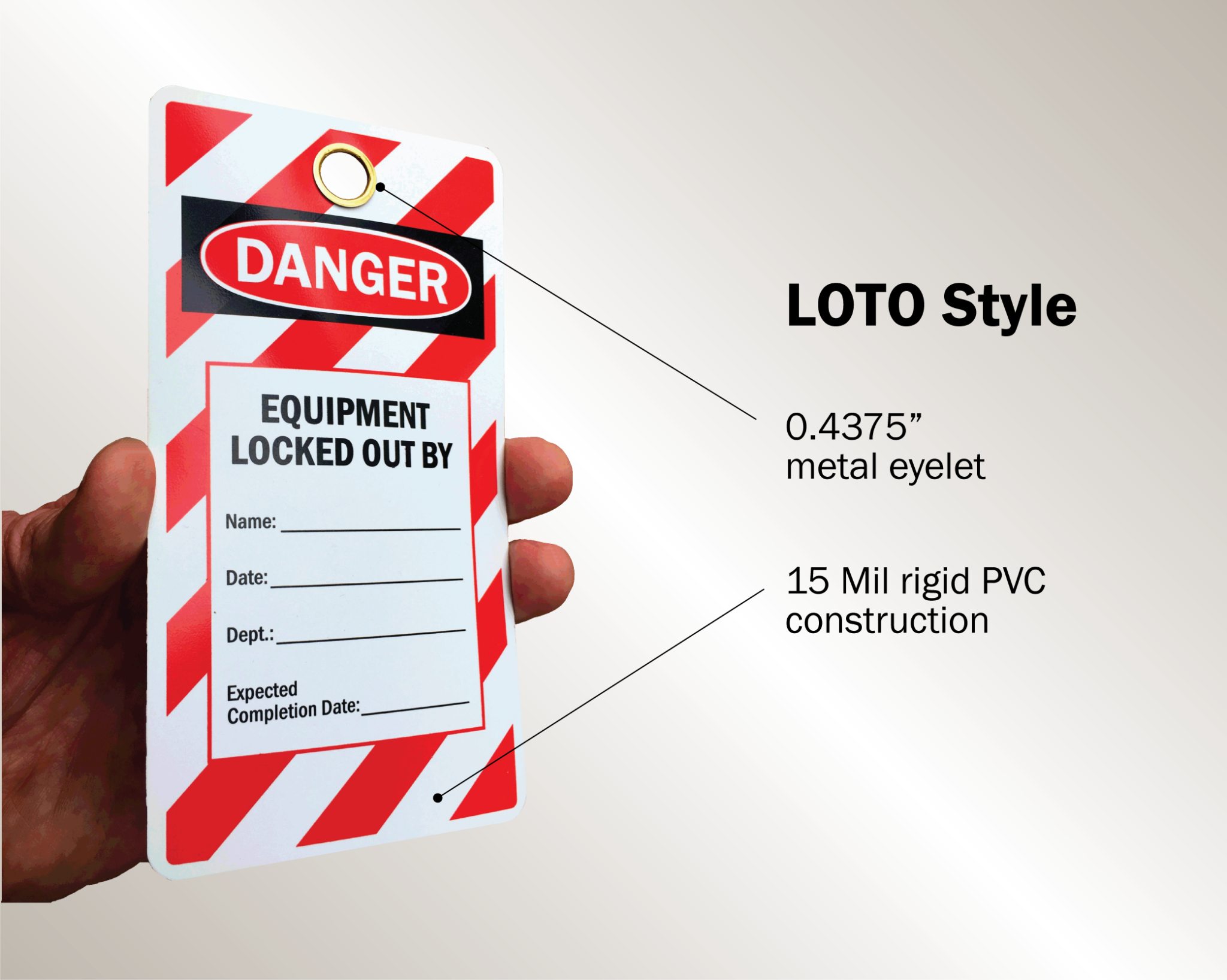 Lockout Safety Tags l Lockout Tagout | LEM Products, Inc.